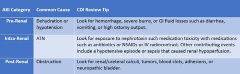 CDI Tips & Friendly Reminders: Acute Kidney Injury (AKI)