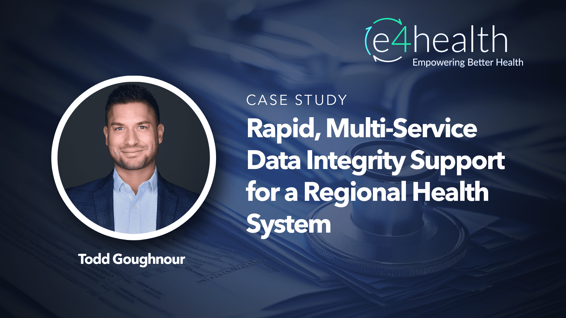 Case Study: Rapid, Multi-Service Data Integrity Support for a Regional ...